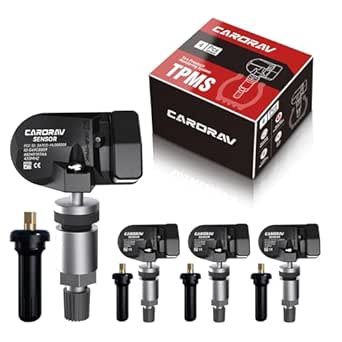 68249197AA TPMS Sensor, 433MHz Tire Pressure Monitoring System Sensor ...