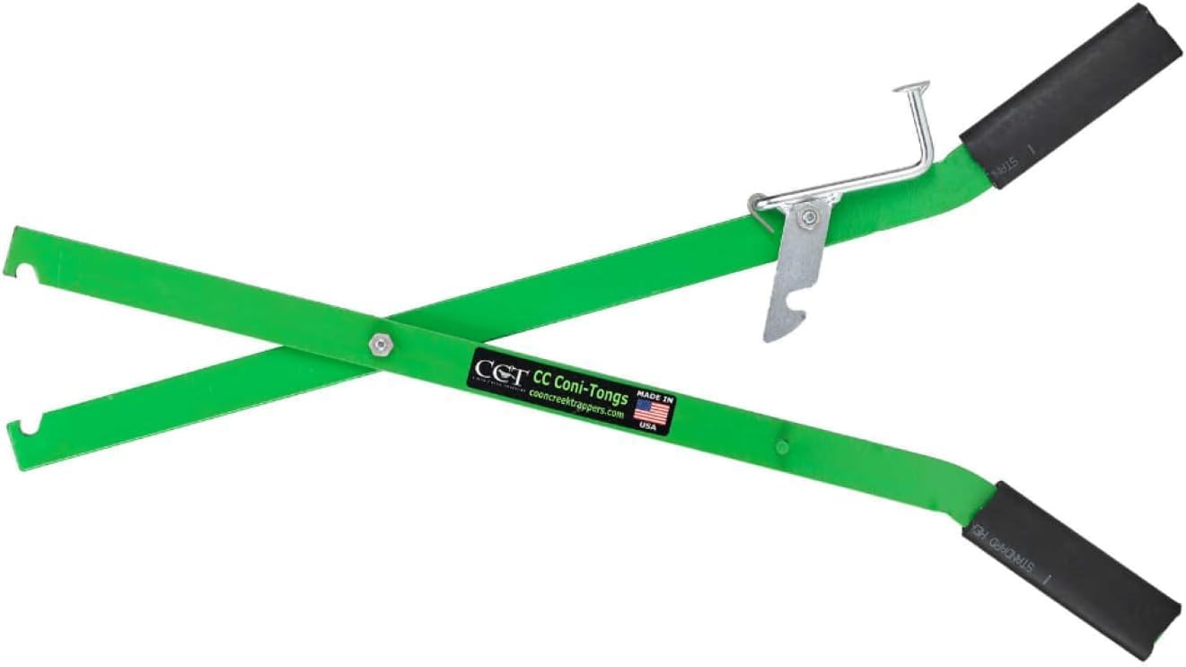 Amazon.com: Coon Creek Coni Tongs Self Locking Body Grip Trap Setter ...