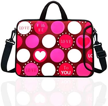 Amazon.com: 10-Inch Laptop Shoulder Bag Sleeve Case with padded handle ...