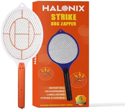 Halonix Bug Zapper Anti-Mosquito Racquet, Insect Killer Bat with ...
