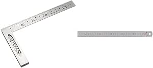 Amazon.co.jp: シンワ測定(Shinwa Sokutei) 完全スコヤ 15cm 62006 & 直尺 シルバー 30cm JIS1級 13013【セット買い】 : DIY・工具・ガーデン