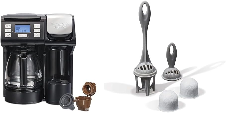 Amazon.com: Hamilton Beach FlexBrew Trio 12c Coffee Maker Bundle with 2 ...