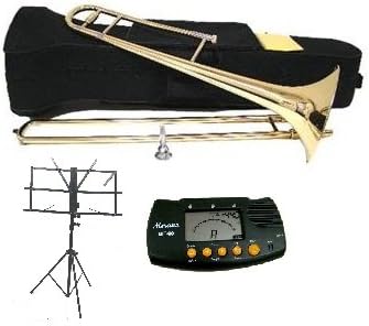 Amazon.com: Merano Gold B Flat Tenor Slide Trombone with Zippered ...