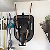 Amazon.com : IronDIY Heavy-Duty Wheelbarrow Storage Bracket, Black ...