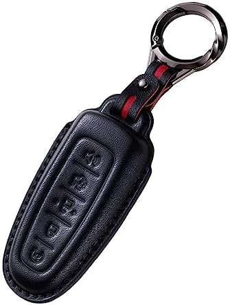 Amazon.com: YONUFI for Ford Key Fob Cover Leather Key Fob Holder 5 ...