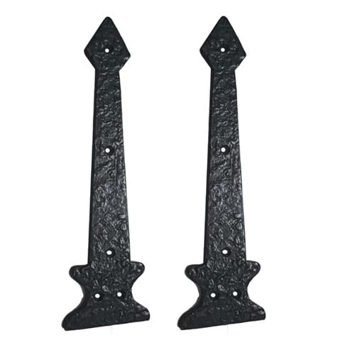 Shristy Hardware "Jaalam" Black Antique Iron False Hinge Front- (Black ...