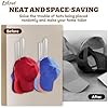 Amazon.com: Sturdy Acrylic Wall Mounted Hat Hook, Baseball Hat ...