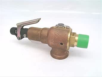 KUNKLE 6010EDM01-KM0150 AIR/Gas ASME SEC VIII/XIII, SS Spring, Plain Lever, Side Outlet, Model ...