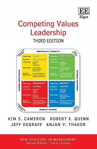 Amazon.fr - Competing Values Leadership - Cameron, Kim S., Quinn, Robert E., DeGraff, Jeff ...
