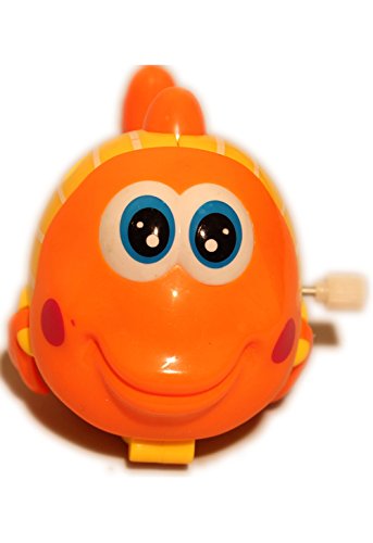 Grabby Toys Waggling Fish - 13889 (Orange) : Amazon.in: Toys & Games