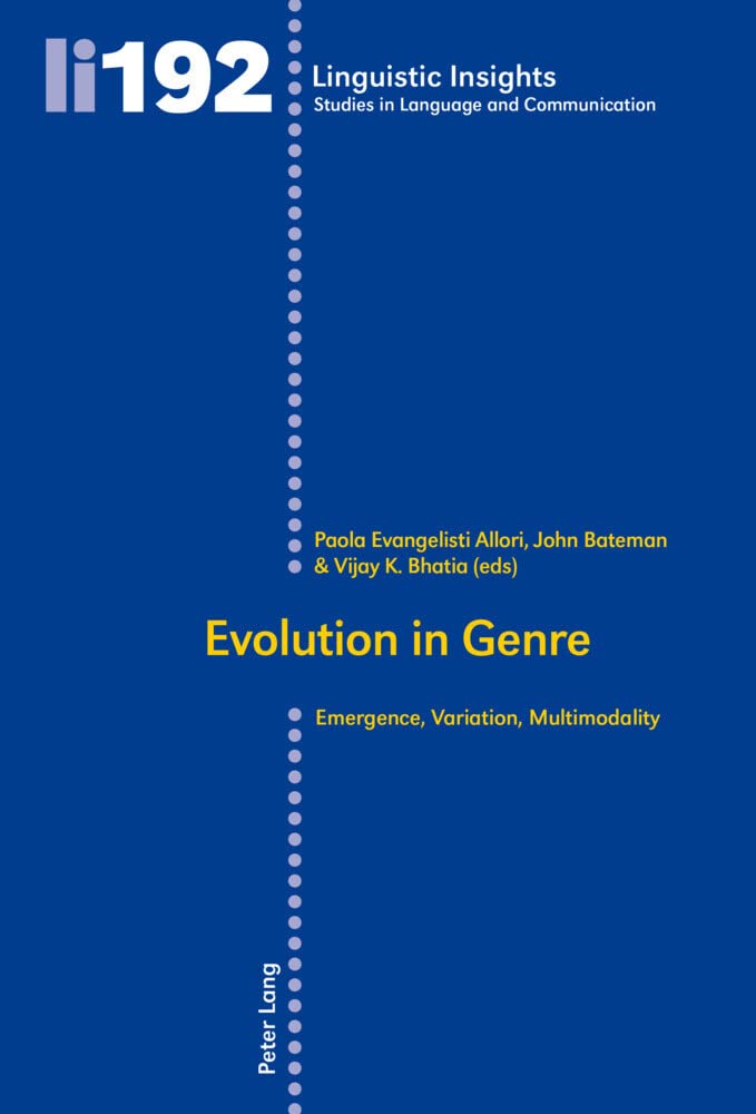 Amazon | Evolution in Genre: Emergence, Variation, Multimodality ...