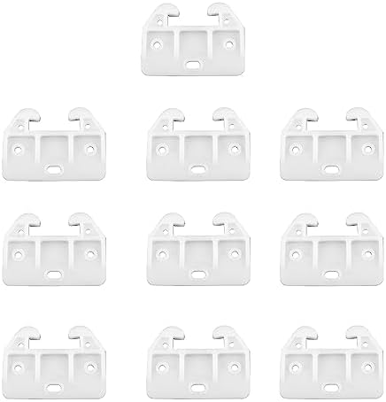 Gadpiparty 10Pcs Plastic Drawer Track Guides Track Rail Slides ...