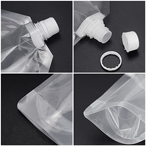 Snapklik.com : Rum Runners For Cruise, Plastic Flask Drink Pouches Leak ...