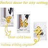 Amazon.com: Arikyrist Crystal Yellow Collectible Butterfly Statue for ...