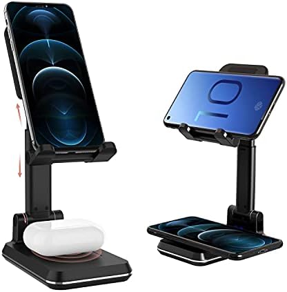 Amazon.com: Dual 10W Wireless Charger, [Angle&Height Adjustable ...