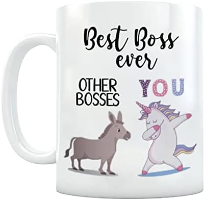 Funny Gift for Boss Best Boss Ever Mug Humorous Boss Coffee Cup,Perfect ...