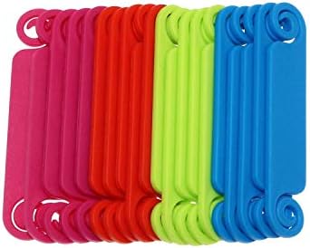 Amazon.com: Honoson 50 Pieces Cable Tags Cable Management Labels ...