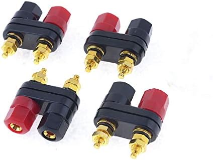 Amazon.com: Banana Jack 4Pcs Banana Plug Jack Female Socket Gold Plated ...