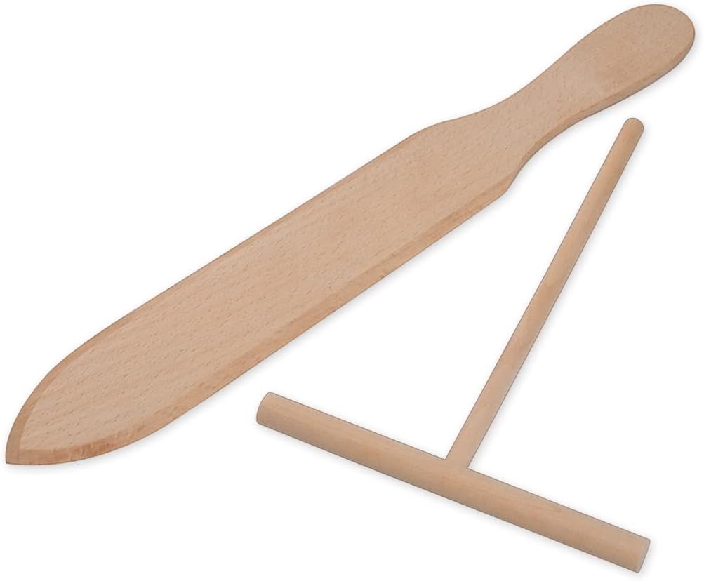 Amazon.com: 5 Piece Crepe Spreader and Spatula Set, 3.5", 5", 7"T ...