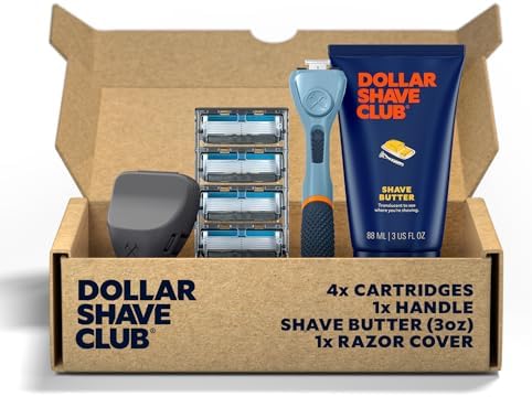 Amazon.com: Dollar Shave Club | The Member Exclusive Shave Set | 4 ...