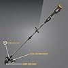 Amazon.com : Cat DG210 18V Brushless 13” String Trimmer Cordless with ...
