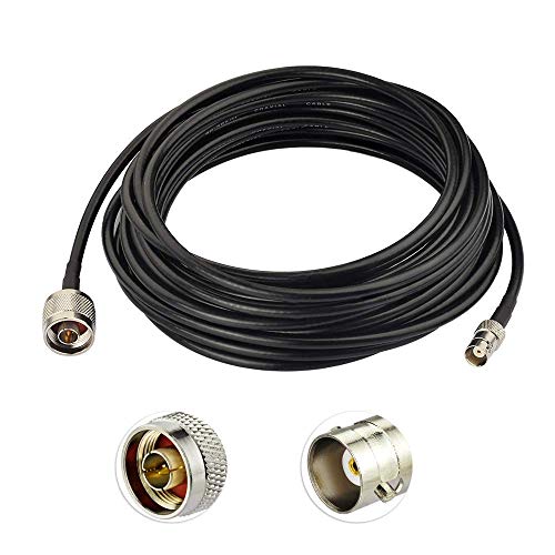 RF SIGNAL wlaniot BNC to N Cable N Male to BNC Female Connector RG58 ...
