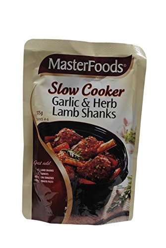 Masterfoods Slow Cooker Garden Herb Lamb Shank, 175g : Amazon.in ...