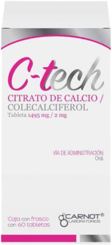 C-Tech c/60 tabletas : Amazon.com.mx: Salud y Cuidado Personal