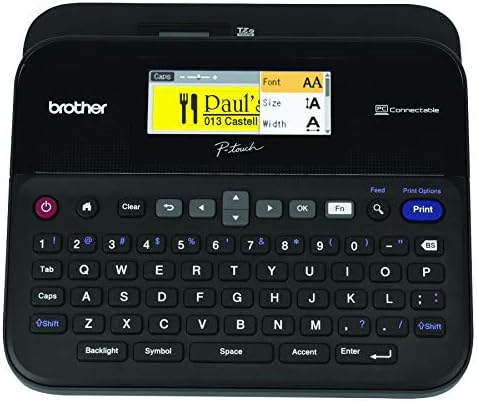 Brother P-Touch PT-D210 Label Printer – Portable Thermal Label Maker ...