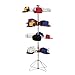 Amazon.com: SSWBasics 4-Tier Rotating Standing Hat and Cap Rack Display ...
