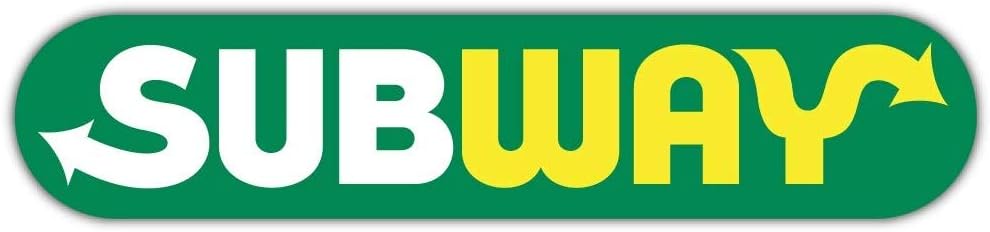 Amazon.com: Subway Logo - 5 Inch Sticker Graphic - Auto Wall Laptop ...