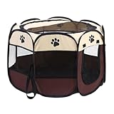 ・ブランド:ノーブランド品・製造元:なし・モデル:d01・製造元/メーカー部品番号:DH01・【頑丈さと耐久性重視】大切な家族を守る高品質設計 頑丈な形状記憶ステンレスフレームを採用したペットサークル。600Dオックスフォード生地を使用して...