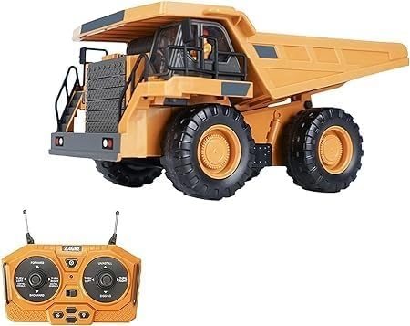The Electra Remote Control Construction Dump Truck Toys with 9 Channel ...