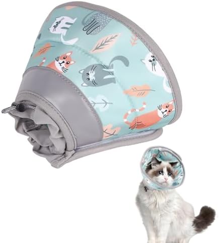 LFCFBH Cat Cone Collar Soft, Cat Recovery Collars & Cones to Stop ...