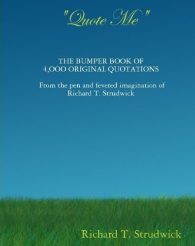 Quote Me - Kindle edition by Strudwick, Richard. Politics & Social ...