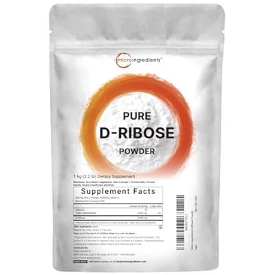 Premium D Ribose Powder, 1KG - Powerfully Boosts Nepal | Ubuy