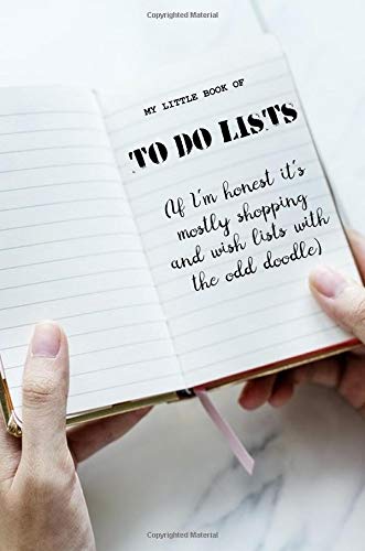 My Little Book of TO DO LISTS: Lined List Style Paper 6x9" notebook ...