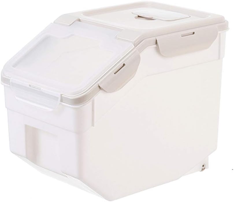 Amazon.com : WTM CBCL-24 Stackable Bins with Hinged Lids, 24-Quart ...