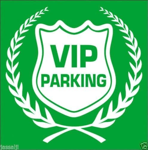 VIP Parking Car Sticker Reflective : Amazon.in: Car & Motorbike