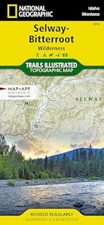 Selway-Bitterroot Wilderness (National Geographic Trails Illustrated ...