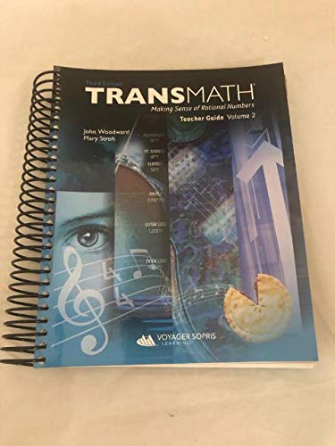 Transmath, Making Sense of Rational Numbers, Teacher Guide, Volume 2 ...