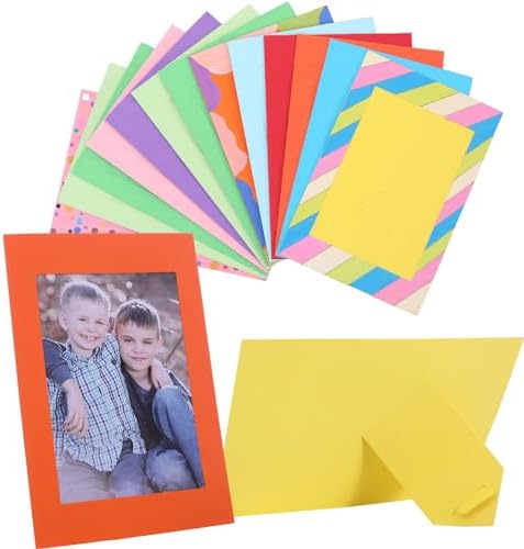 Amazon.com: Meonua Paper Picture Frames for 4 x 6 Inch Inserts ...