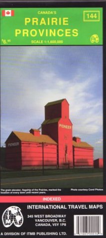 Canada's Prairie Provinces Map: 9781895907148: Amazon.com: Books
