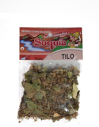 Amazon.com : Suquía Tilo Herbal Tea: Loose Leaf Linden (10g) - Dried ...