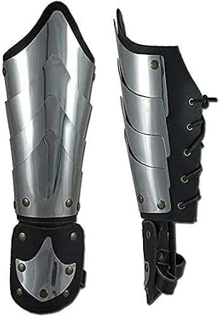 Amazon.com: Medieval Steel Arm Bracers – Articulated Vambrace & Wrist ...