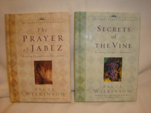 Lot of 2 Bruce Wilkinson Books (The Breakthrough Series): Bruce ...