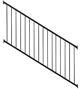 Weatherables Bolton Porch and Deck Railing Kit – Aluminum and Vinyl ...