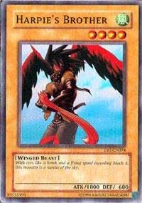 Amazon.com: Yu-Gi-Oh! - Harpie's Brother (DB1-EN094) - Dark Beginnings ...