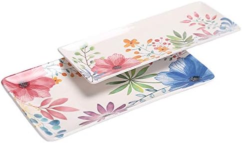 Amazon.com | Bico Mandala Kaleidoscope Ceramic 14 inch Rectangular ...