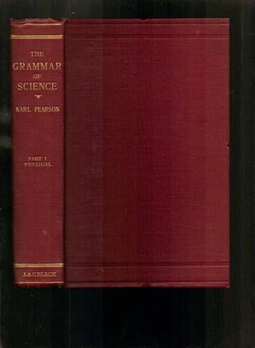 The Grammar of Science. Part I - Physical. | Amazon.com.br